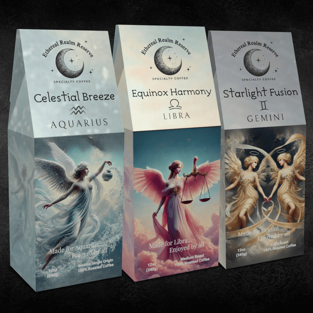 Air Sign Angels Bundle | Ethereal Zodiac Coffee & Gifts – Ethereal ...