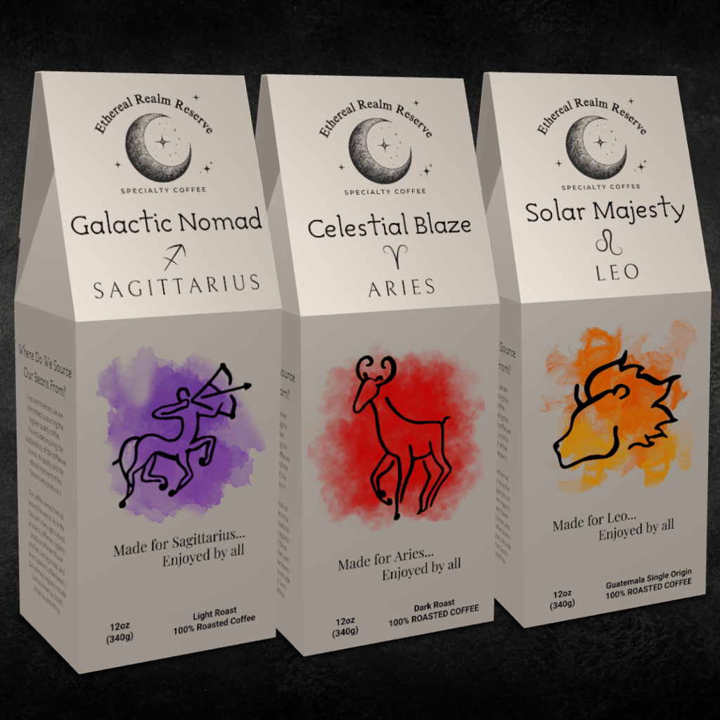 Fire Signs Cosmic Minimalist Bundle | Ethereal Zodiac Coffee & Gifts ...